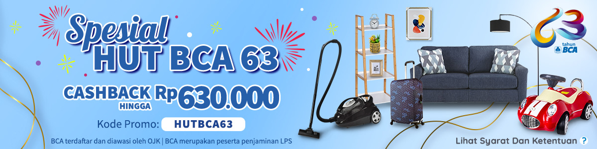HUT BCA 63 | Ruparupa