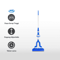 Jual Jml Alat Pel Spons Super Mop Pro Biru Terbaru | Ruparupa