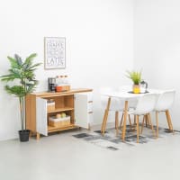 Jual Informa Preston Kabinet Kotak Penyimpanan Bamboo Terbaru | Ruparupa