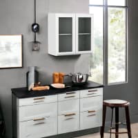 Jual Informa 80 Cm Prescoot Kabinet Dengan Pintu Kaca Putih Terbaru ...