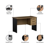 Jual Informa Haris Meja Kantor Dengan Laci Penyimpanan Terbaru | Ruparupa