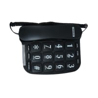 Jual Krisbow Telepon Analog Big Button Hitam Terbaru | Ruparupa
