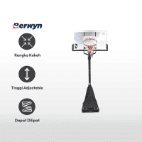 Jual Landstro Pro Shot Set Ring Dan Tiang Basket Sba 027 Terbaru | Ruparupa