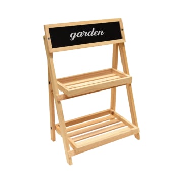 Jual Informa Rak Tanaman 2 Tingkat 51 Cm Cokelat Terbaik | Informa