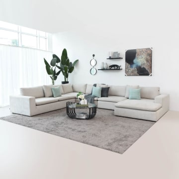 Jual Nordia Apollo Sofa L Sectional Fabric Kanan Optical Terbaik | Informa