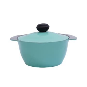 Jual Chef Topf 24 Cm Panci Casserole Biru Mint Terbaik | Informa