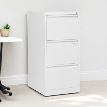 Jual Informa Filing Cabinet Metal 3 Tingkat Putih Terbaik | Informa