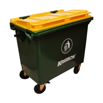 Jual Krisbow 660 Ltr Tempat Sampah Outdoor Dengan Tutup Terbaru | Ruparupa