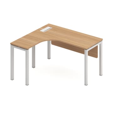 Jual Sieben Meja Kantor Sisi Kiri 140 X 130 X 75 Cm Cokelat Terbaik ...