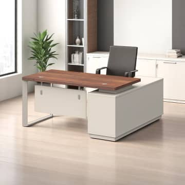 Jual Informa Monthana Meja Kantor Sisi Kiri Terbaik | Informa