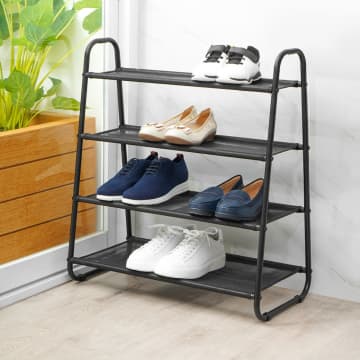 Jual Informa Benneth Rak Sepatu 4 Tingkat Hitam Terbaik | Informa