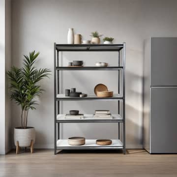 Jual Informa Jade Rak Besi 5 Tingkat Hitam Terbaik | Informa