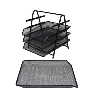 Jual Informa Organizer Dokumen 4 Tingkat Hitam Terbaru | Ruparupa