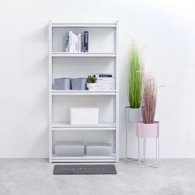 Jual Informa 90 X 30 X 183 Cm Rak Besi 5 Tingkat Putih Terbaik | Informa