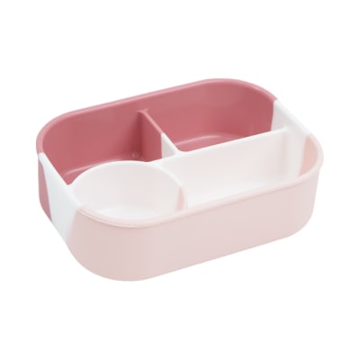 Jual Picas 700 Ml Yoona Kotak Makan 4 Sekat Dengan Airhole Pink Tiedye ...