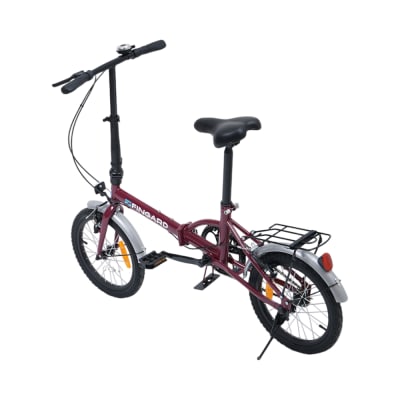 Jual Fingard 16 Inci Nolan Sepeda Lipat 1 Sp Merah Maroon Terbaru ...