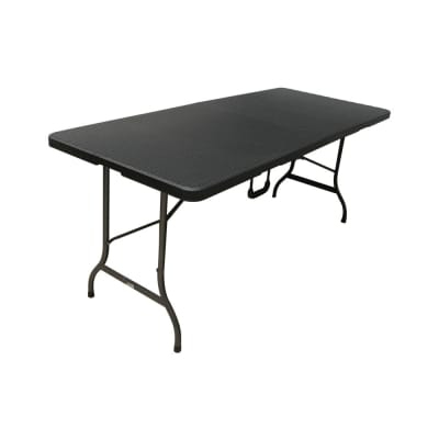 Jual Krisbow Meja Lipat Rotan Hitam Terbaru | Ruparupa