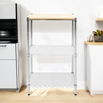 Jual Masterspace Rak Besi 3 Tingkat 60 X 35 X 100 Cm Silver Terbaru ...