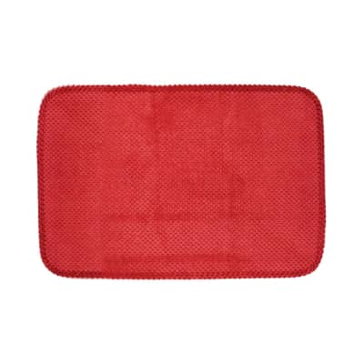 Jual Keset Kamar Mandi 40 X 60 Cm Quentin Merah Terbaru | Ruparupa