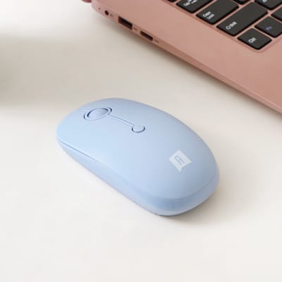 Jual Ataru Mouse Wireless I 330 Biru Dusty Terbaru | Ruparupa