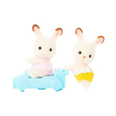 Jual Sylvanian Families Set Mainan Boneka Chocolate Rabbit Twins 5420 ...