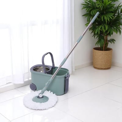 Jual Proclean Set Alat Pel Putar Dengan Ember Hijau Terbaru | Ruparupa