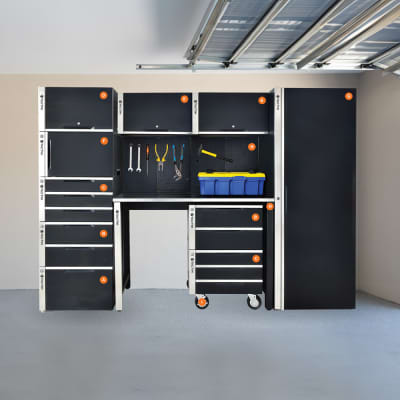 Jual Tactix 60 X 51 X 37 Cm Filling Cabinet Besi Garasi 2 Pintu Hitam ...