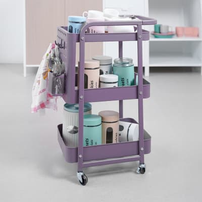 Jual Informa Neo Walden Rak Troli Dapur Cokelat Terbaru | Ruparupa