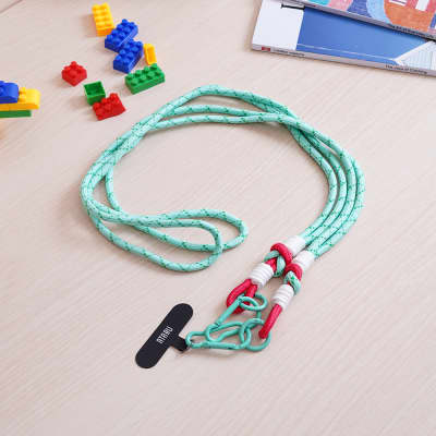 Jual Ataru Lanyard Color Block Dengan 2 Tali Hijau Terbaru | Ruparupa