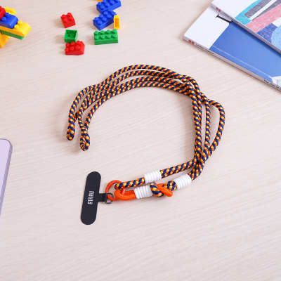 Jual Ataru Lanyard Color Block Strap Swirl Orange Terbaru | Ruparupa
