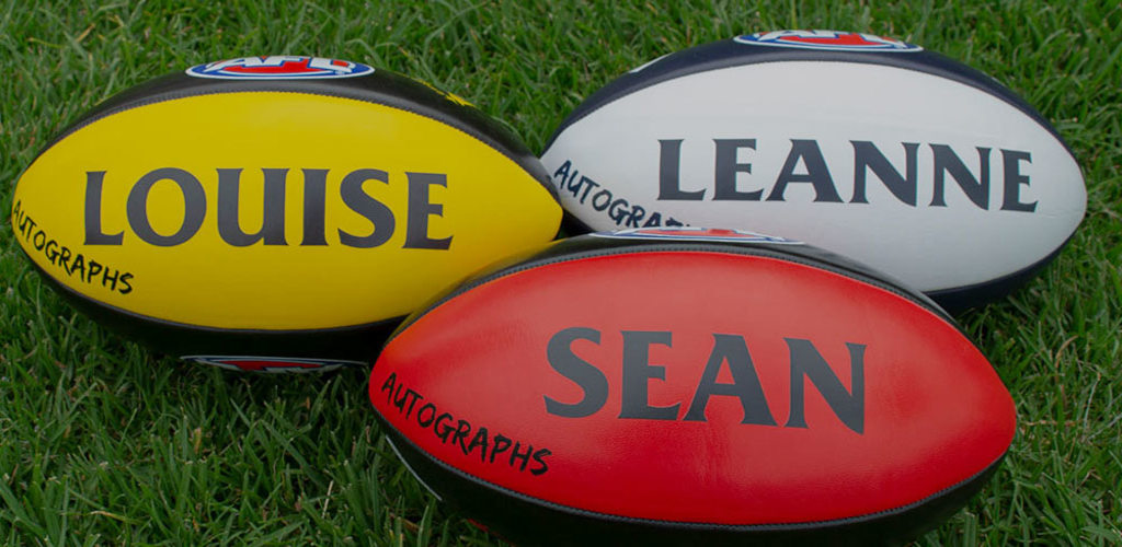 How to Personalise Your Sherrin Football