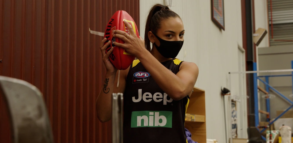 Monique Conti - Richmond Football Club - Sherrin x AFLW Q&A