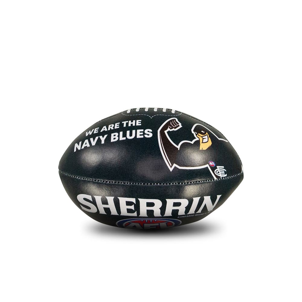 AFL Team Mini Carlton Blues Soft Footy