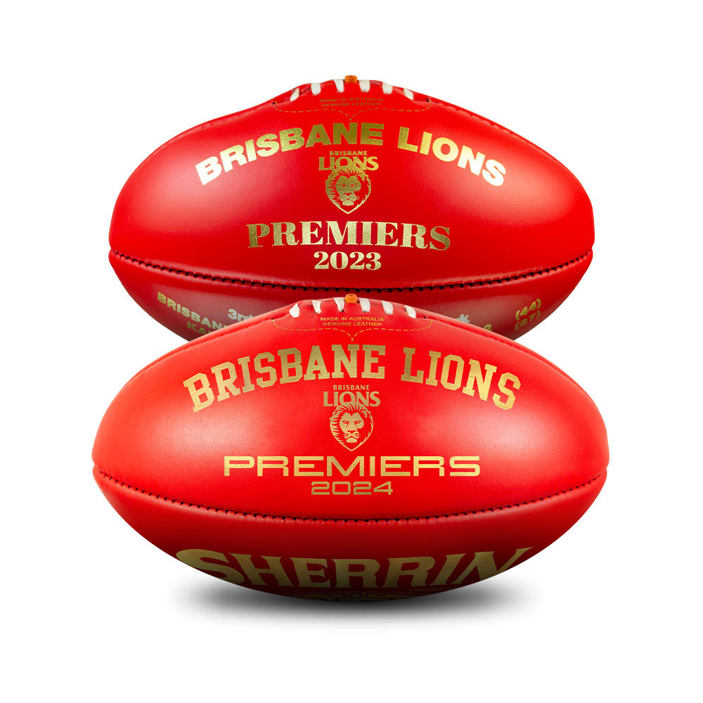 Brisbane Lions 2024 & 2023 AFL & AFLW Premiers Bundle