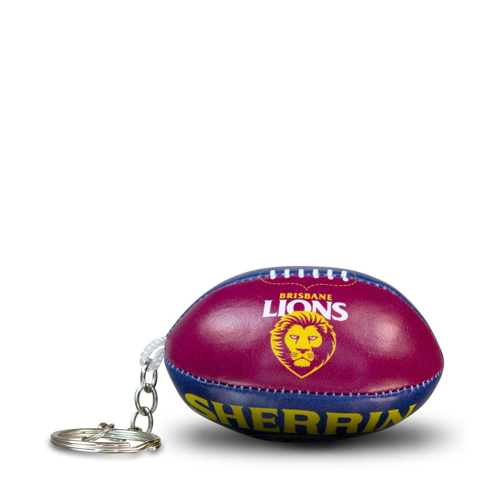 AFL Team Keyring - Brisbane Lions