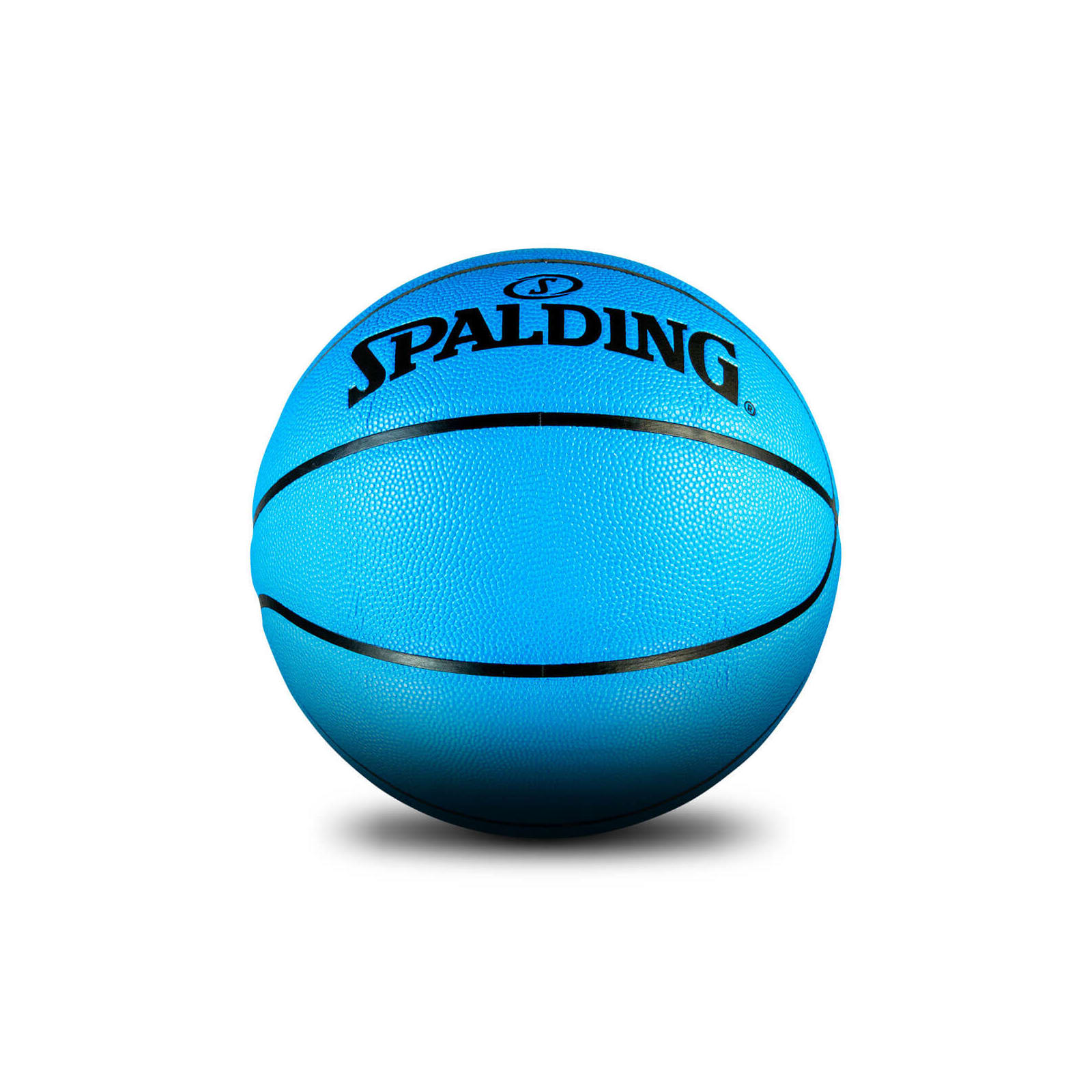 Personalised Basketball - Neon Blue
