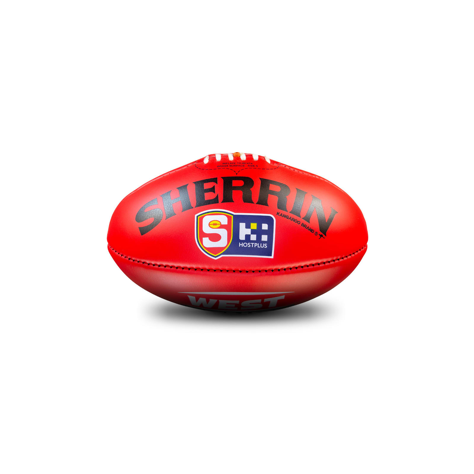 Official 2025 SANFL KB Game Ball - Red