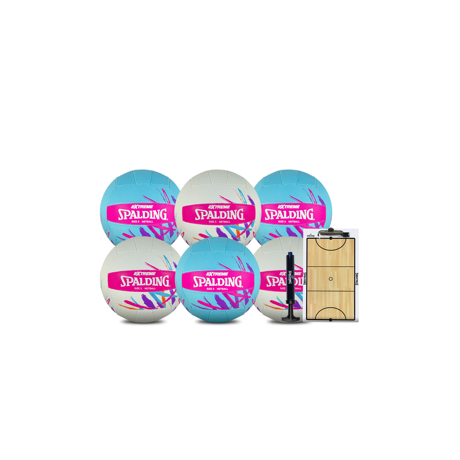 Extreme Netball, Pump and Coaches Board Bundle