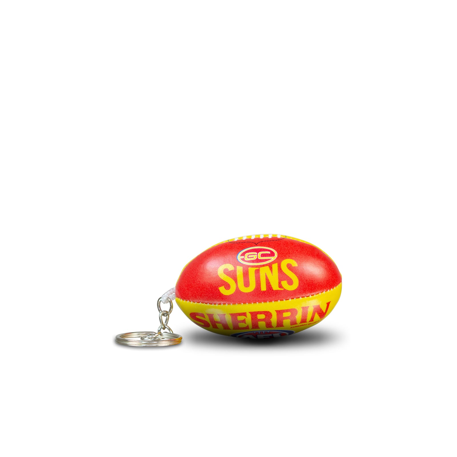 AFL Club Keyring - Gold Coast Suns