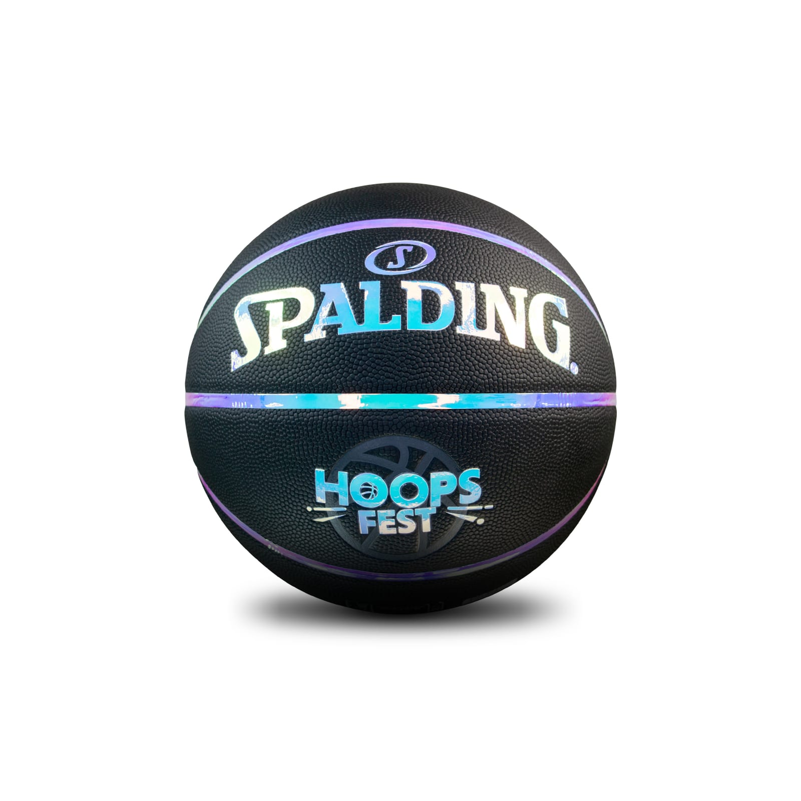 HoopsFest 2026 - All Surface Basketball - Black (Glow i