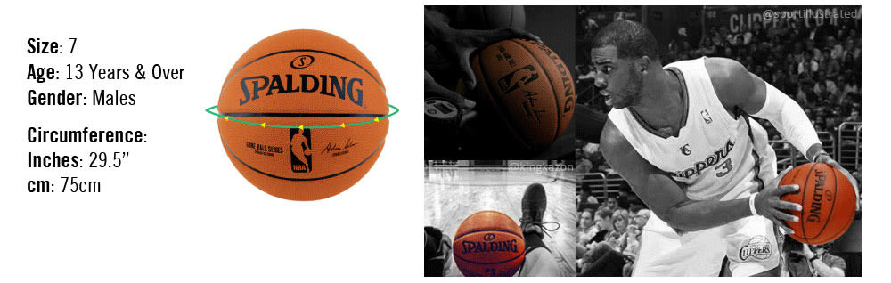 Basketball Size Guide