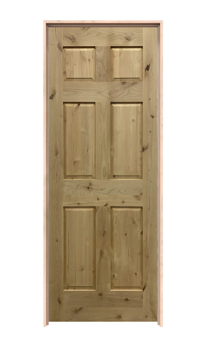 6 Panel Colonial Interior Door | Rustica