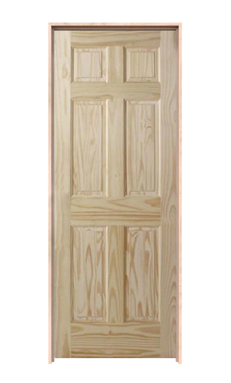 6 Panel Colonial Interior Door | Rustica