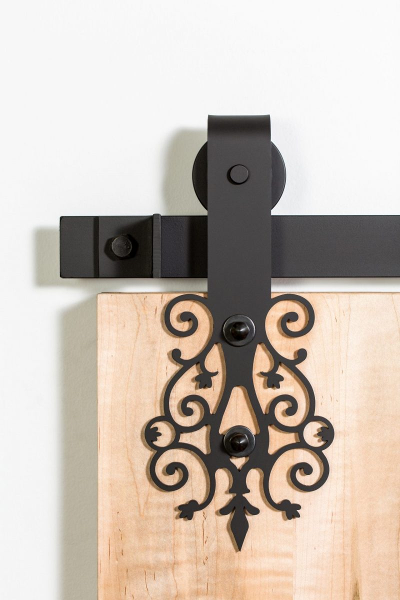 424 Wrought Iron Barn Door Hardware | Barn Door Hardware