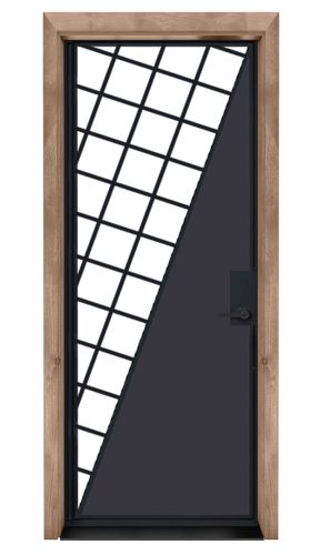 Metal 5 Panel Exterior Door | Rustica