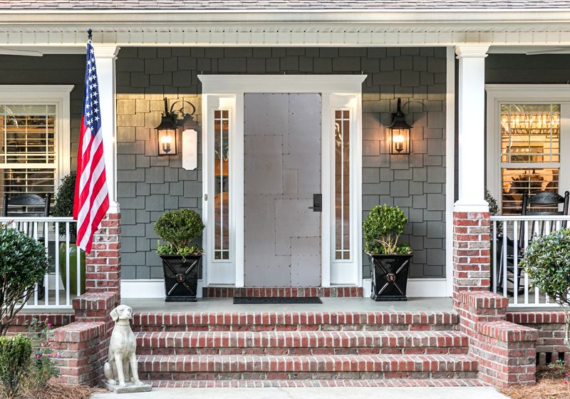 Scrap Metal Exterior Door | Rustica
