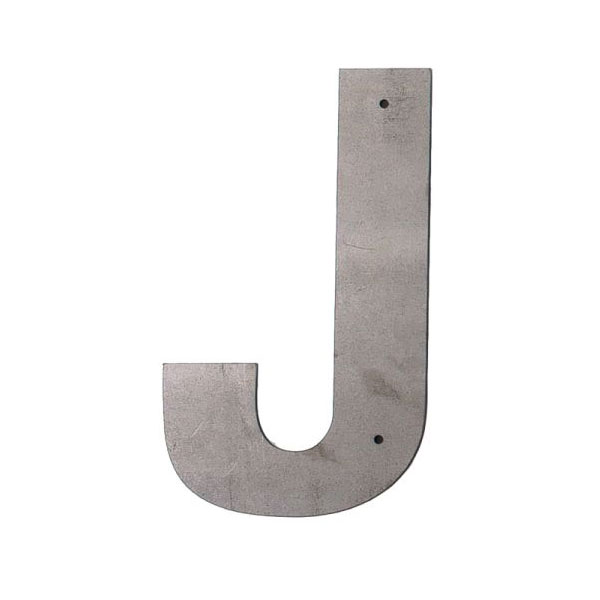 J Large Metal Wall & Outdoor Letter