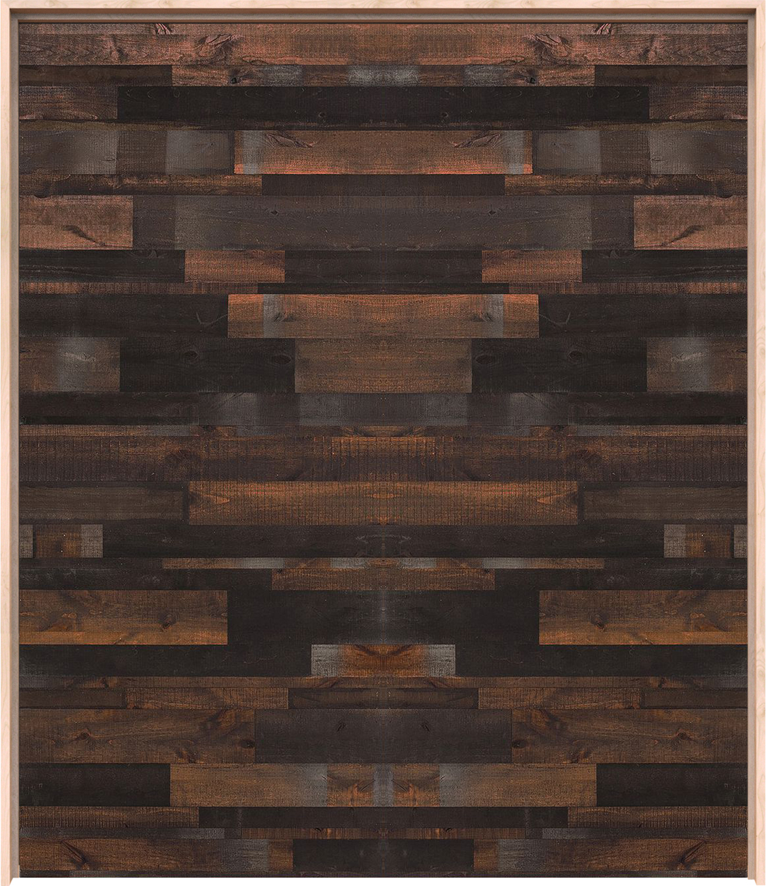 Horizontal Rustica Reclaimed Interior Double Door | Rustica