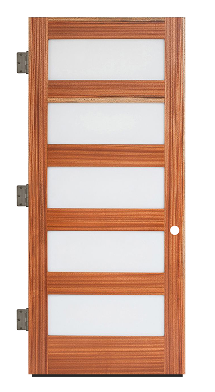 5 Panel Exterior Slab Door