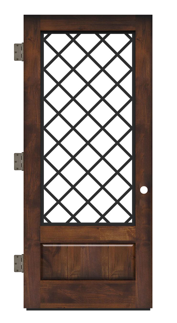 Cathedral Exterior Slab Door